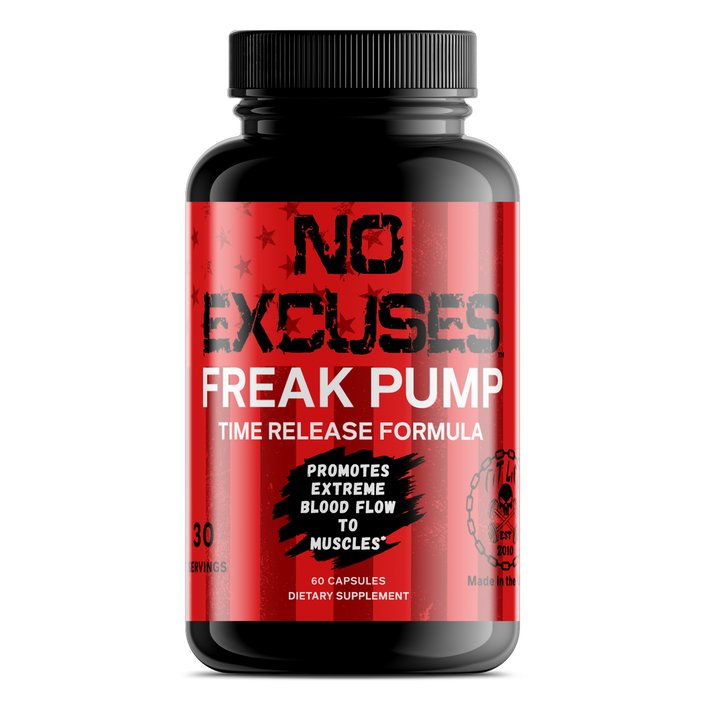"NO EXCUSES" FREAK PUMP – Team Fit Life